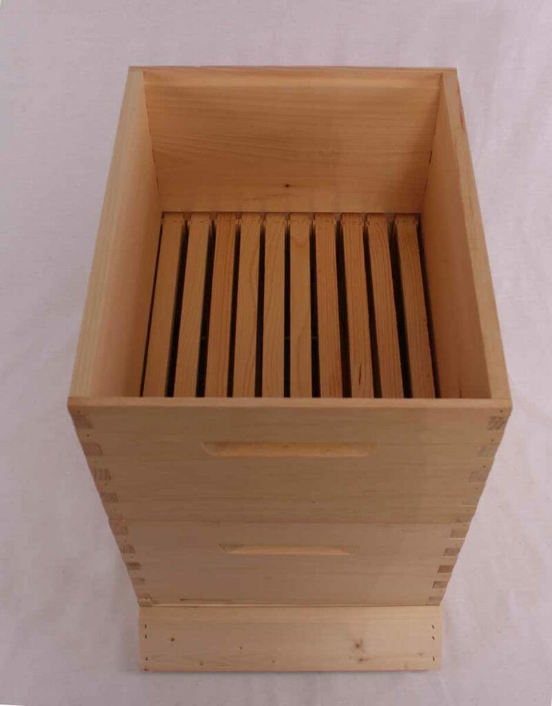 Deep Hive Body 10 Frame - Napoleon Bee Supply