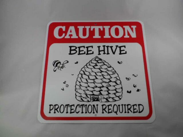 Sign Beehive - Napoleon Bee Supply